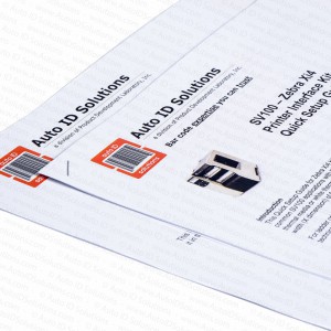 Printronix SV100 Zebra Xi4 Quick Setup Guide - Auto ID Solutions
