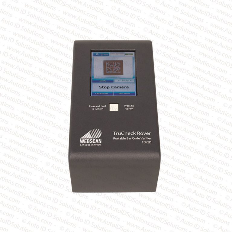 Webscan TruCheck Rover Portable Linear and 2D Bar Code Verifier - Auto ...